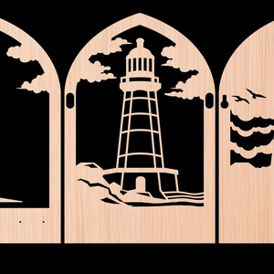 Multilayer Lighthouse Key Holder| Diy | Wall Décor | Paint Kit ...