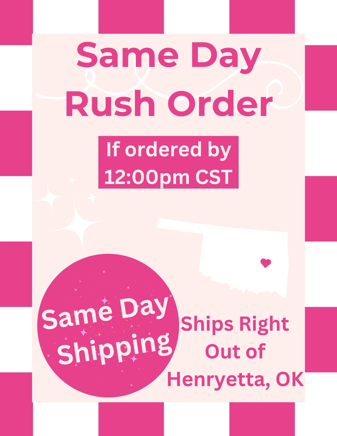 Same-day Rush Order (DTF Gang Sheet) - Etsy