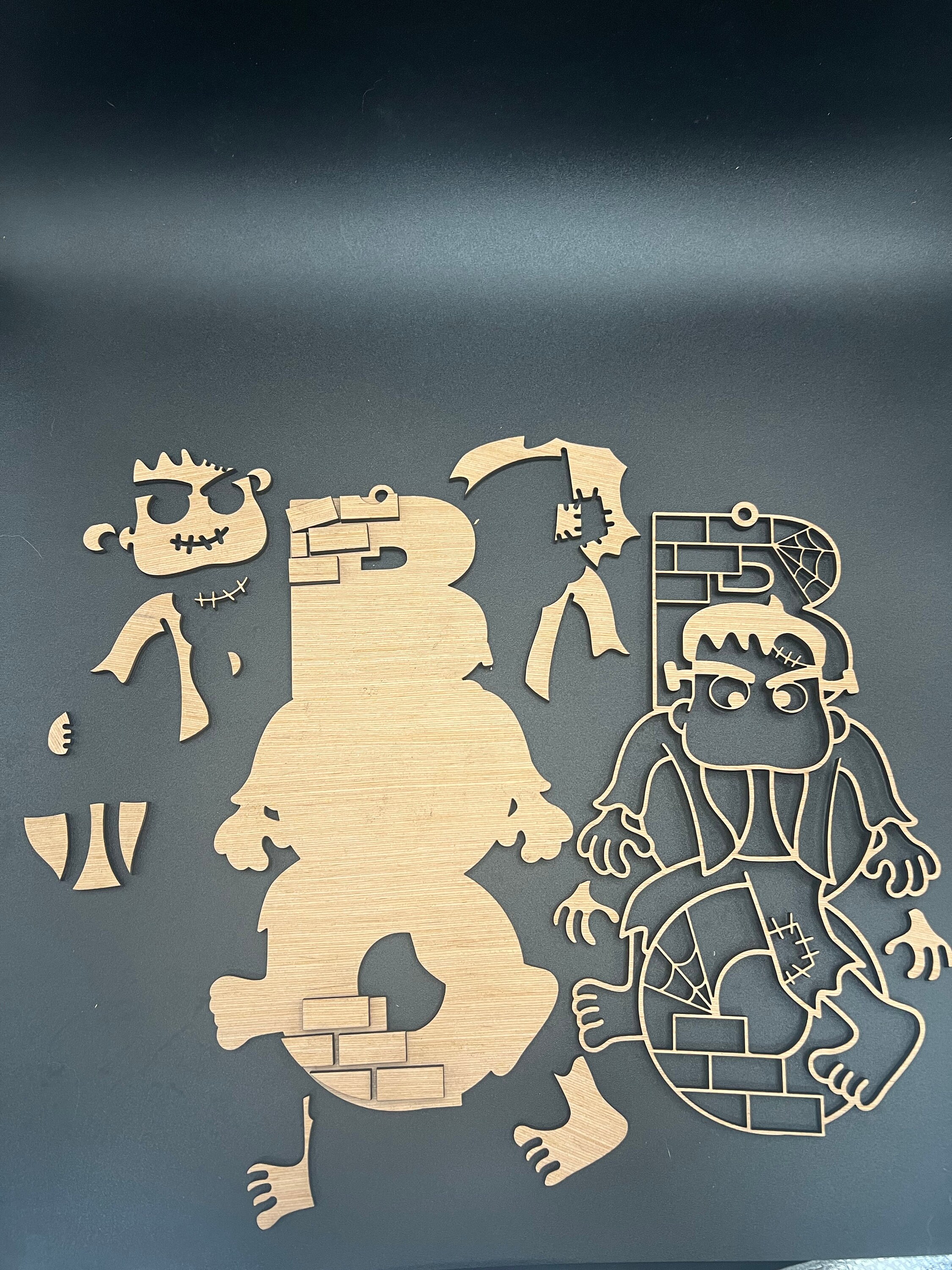 18" BOO Frankenstein Door Hanger Diy | Door Hanger Diy | Door Hanger ...
