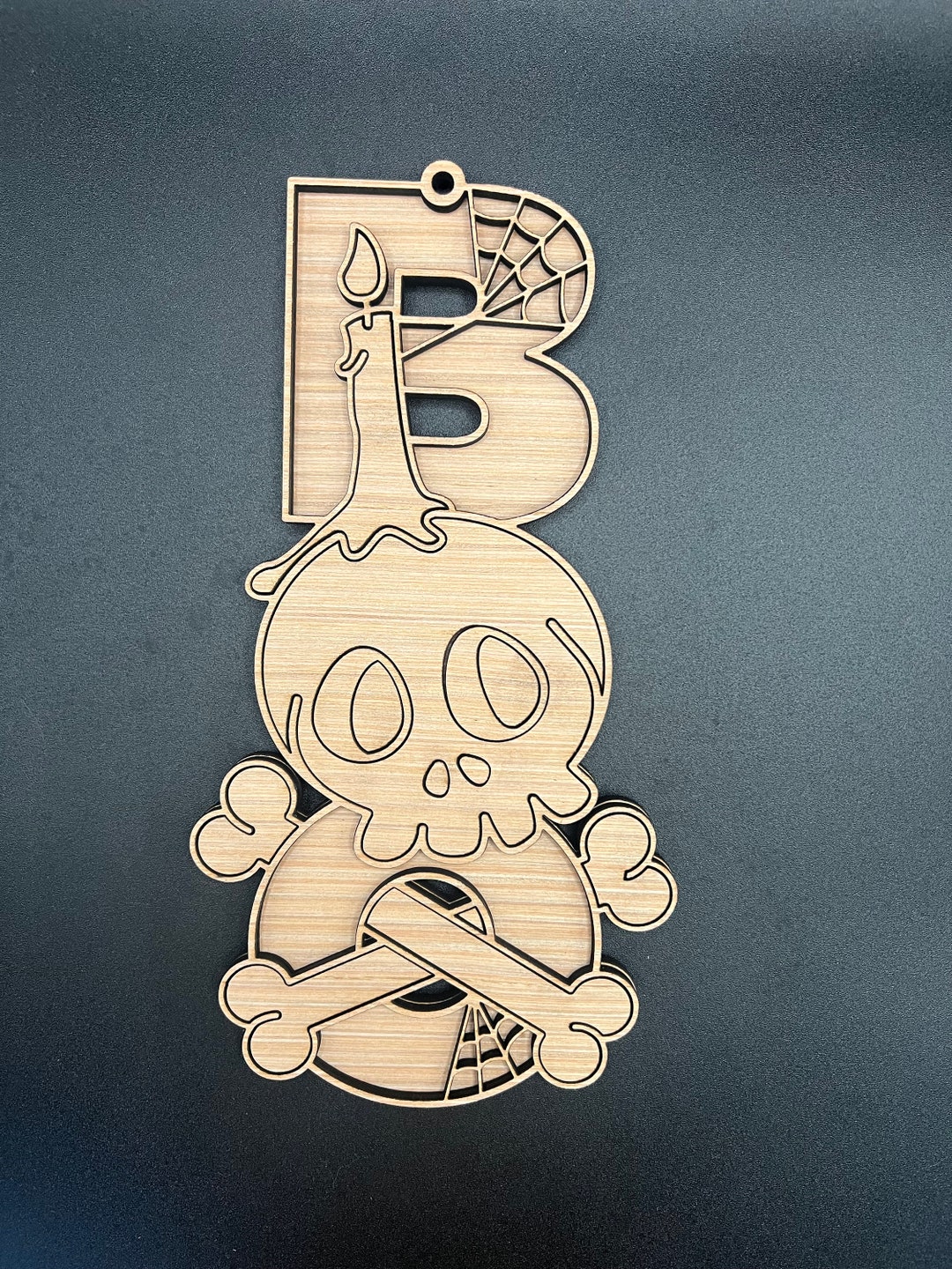 25" BOO Skull Hanger Diy | Door Hanger Diy | Door Hanger Kit | Paint ...