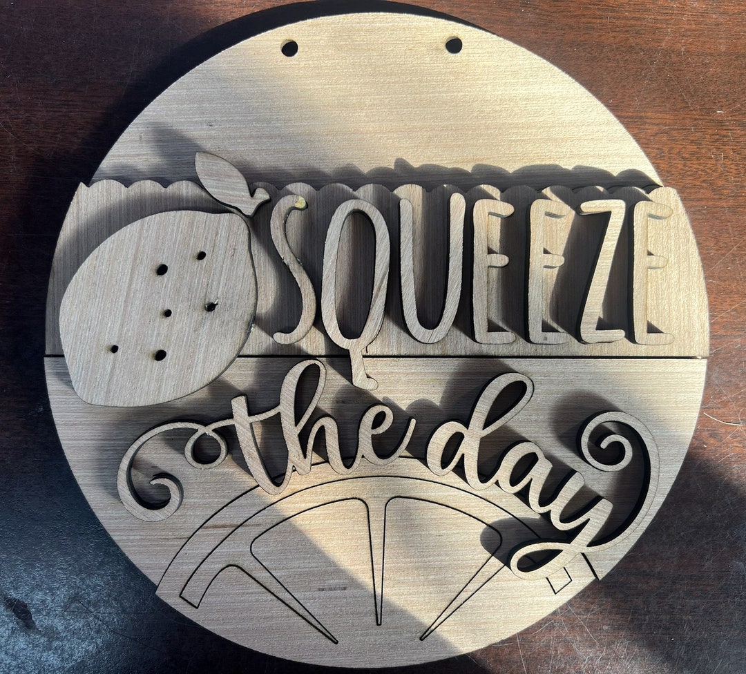 Squeeze the Day Door Hanger Diy | Door Hanger Diy | Door Hanger Kit ...