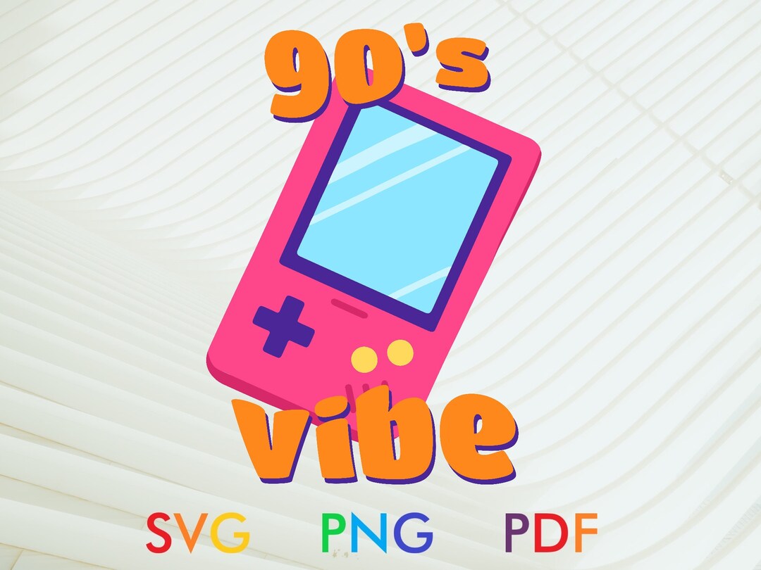 90 Vibes Png, 90 Vibes Svg, Nineties Svg, Nineties Png - Etsy