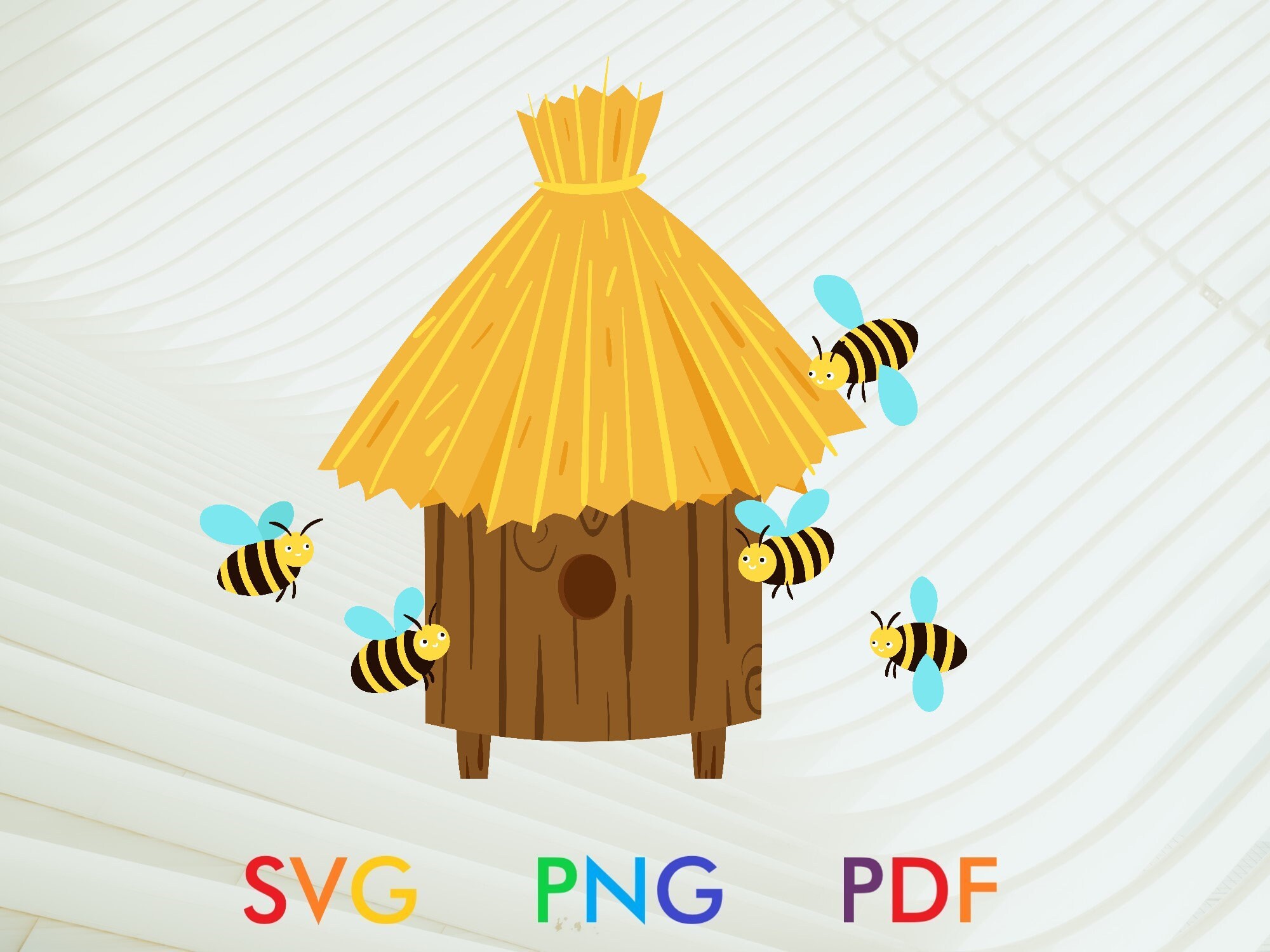 Bee Hive Svg, Bee Hive Png, Bee Svg, Bee Png - Etsy