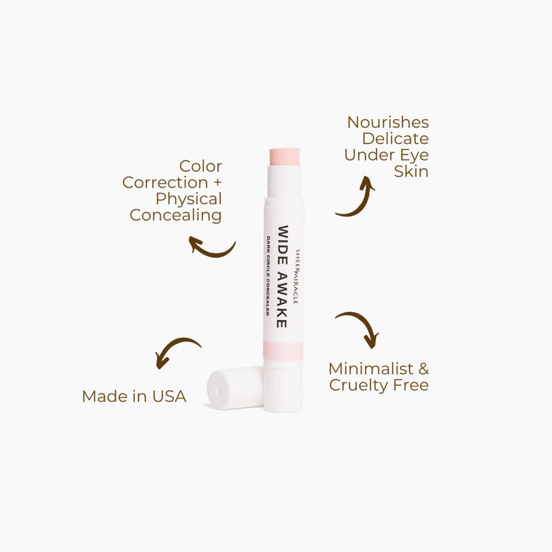 Wide Awake Pink Under Eye Brightener Dark Circle Concealer Makeup ...