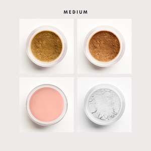 Pick 4 Makeup Sampler | Sensitive Skin Foundation, Setting Loose Powder ...