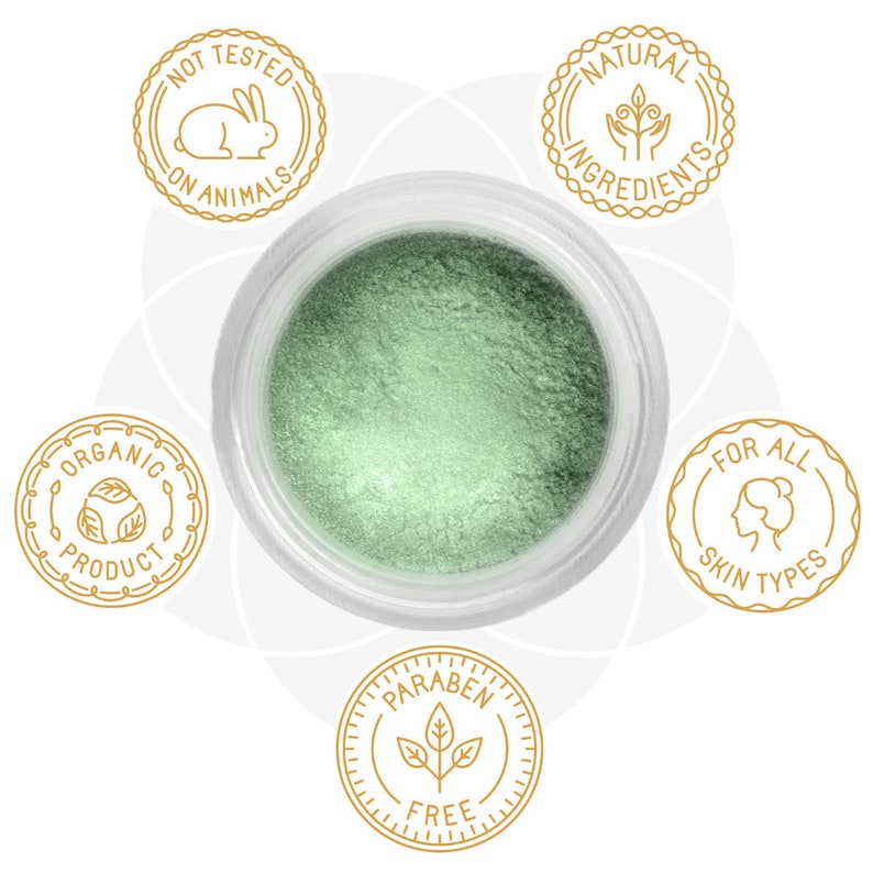 Sheer Miracle Green Loose Powder Color Corrector Concealer Neutralize ...