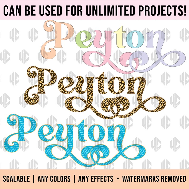 Peyton Girl Baby Infant Name SVG Dxf Vector Diy Image Cut File Vinyl ...