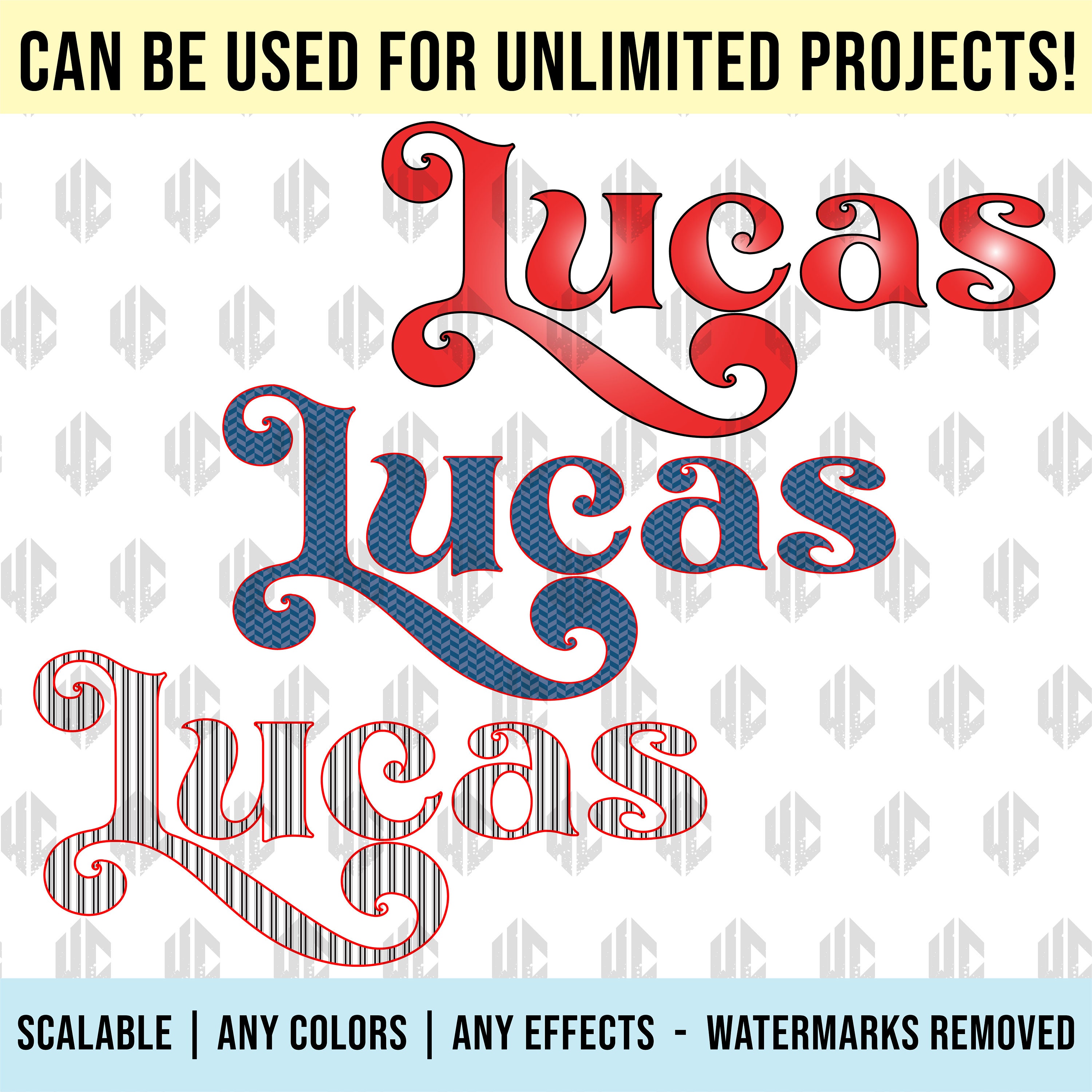 Lucas Boy Baby Infant Name SVG Dxf Vector Diy Image Cut File Vinyl ...