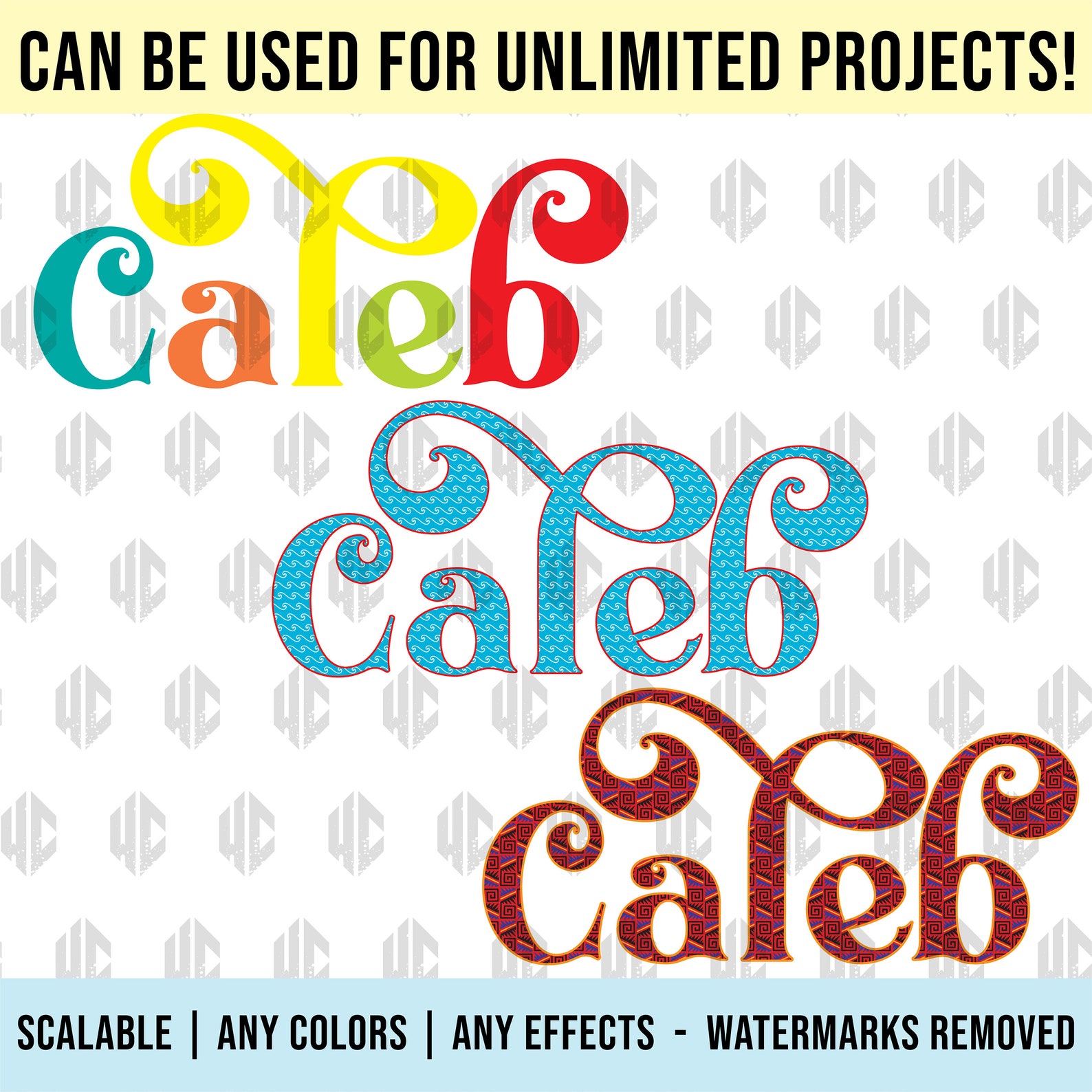 Caleb Boy Baby Infant Name SVG Dxf Vector Diy Image Cut File Vinyl ...