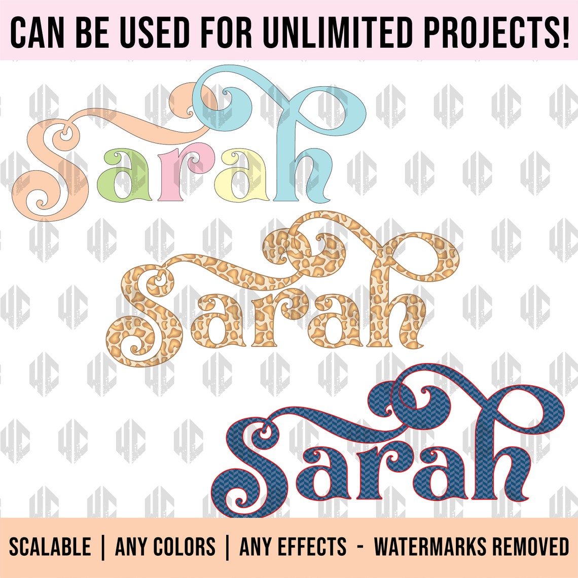 Sarah Girl Baby Infant Name SVG Dxf Vector Diy Image Cut File Vinyl ...