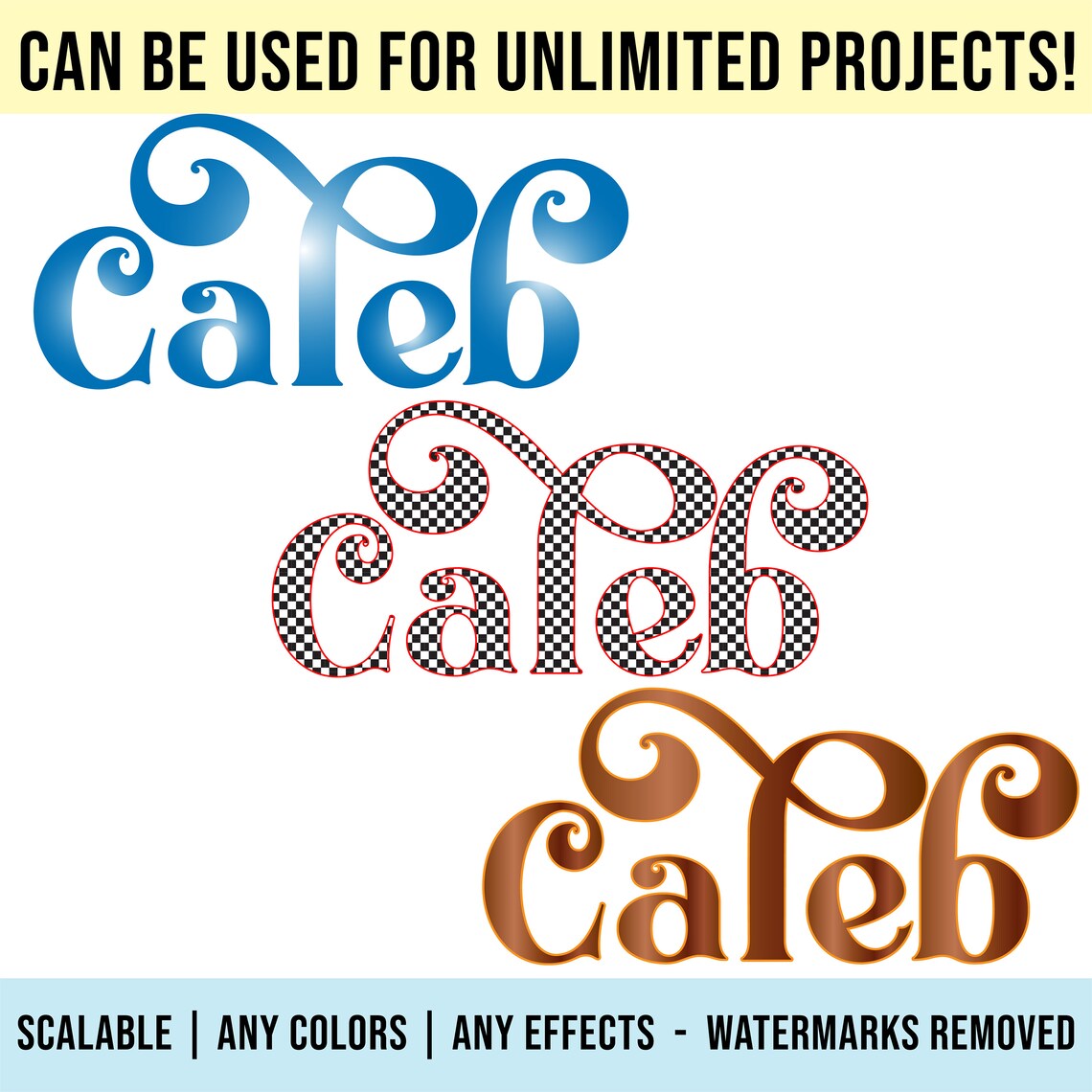 Caleb Boy Baby Infant Name SVG Dxf Vector Diy Image Cut File Vinyl ...