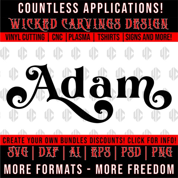 Adam Name Design