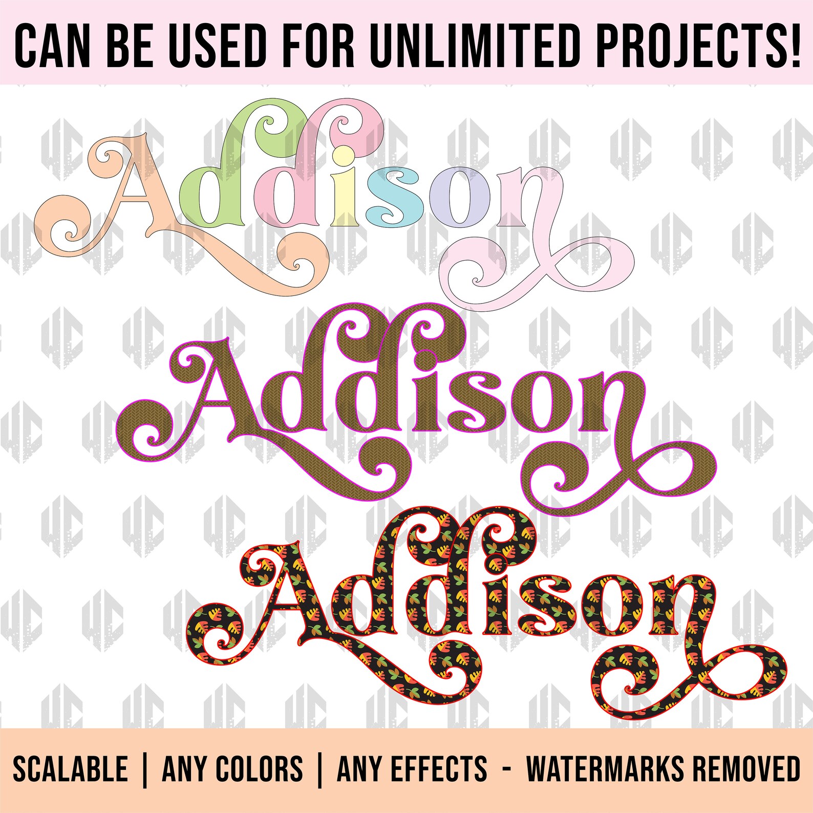 Addison Girl Baby Infant Name SVG Dxf Vector Diy Image Cut File Vinyl ...