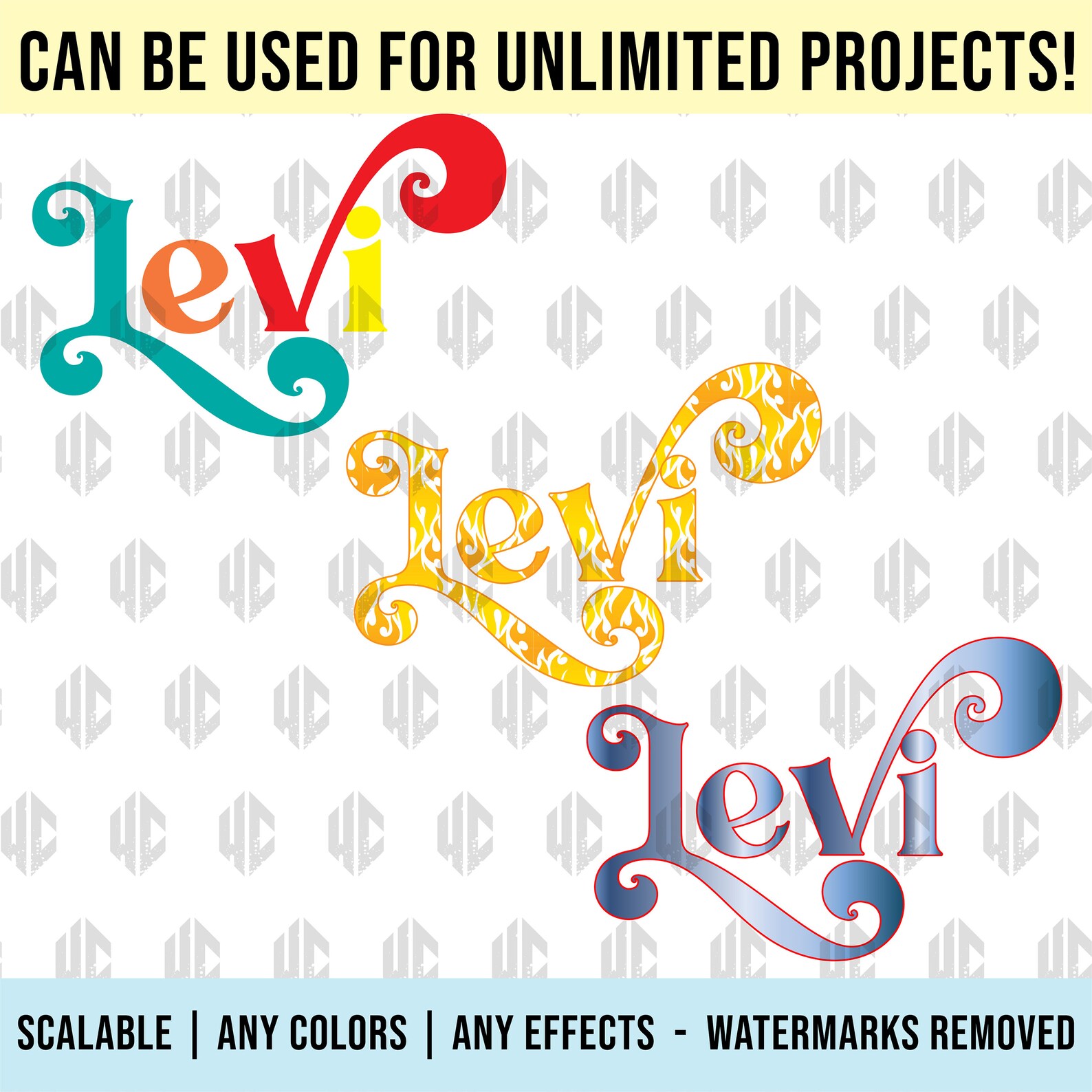 Levi Boy Baby Infant Name SVG Dxf Vector Diy Image Cut File Vinyl ...