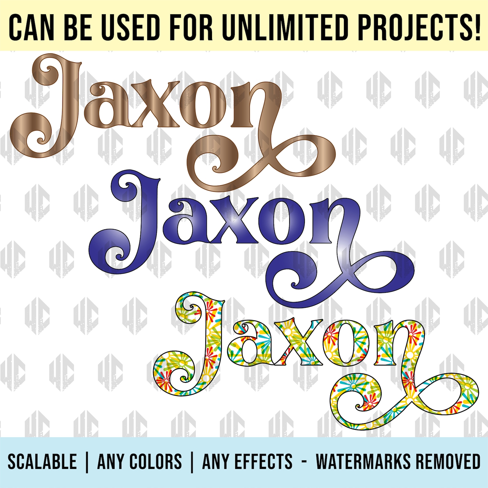 Jaxon Boy Baby Infant Name SVG Dxf Vector Diy Image Cut File Vinyl ...