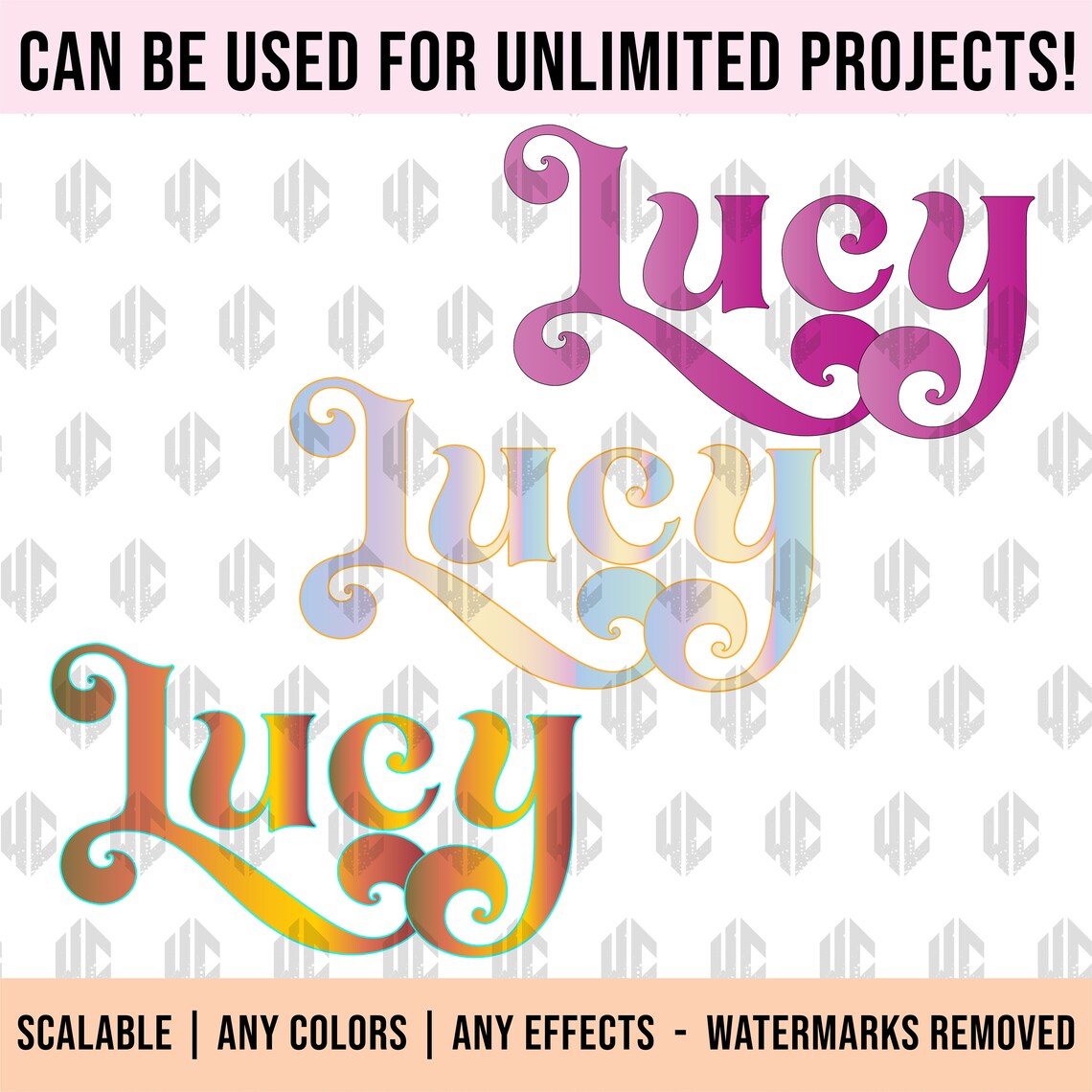 Lucy Girl Baby Infant Name SVG Dxf Vector Diy Image Cut File Vinyl ...