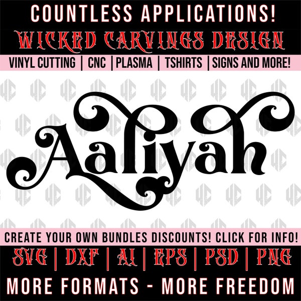 Aaliyah Svg - Etsy