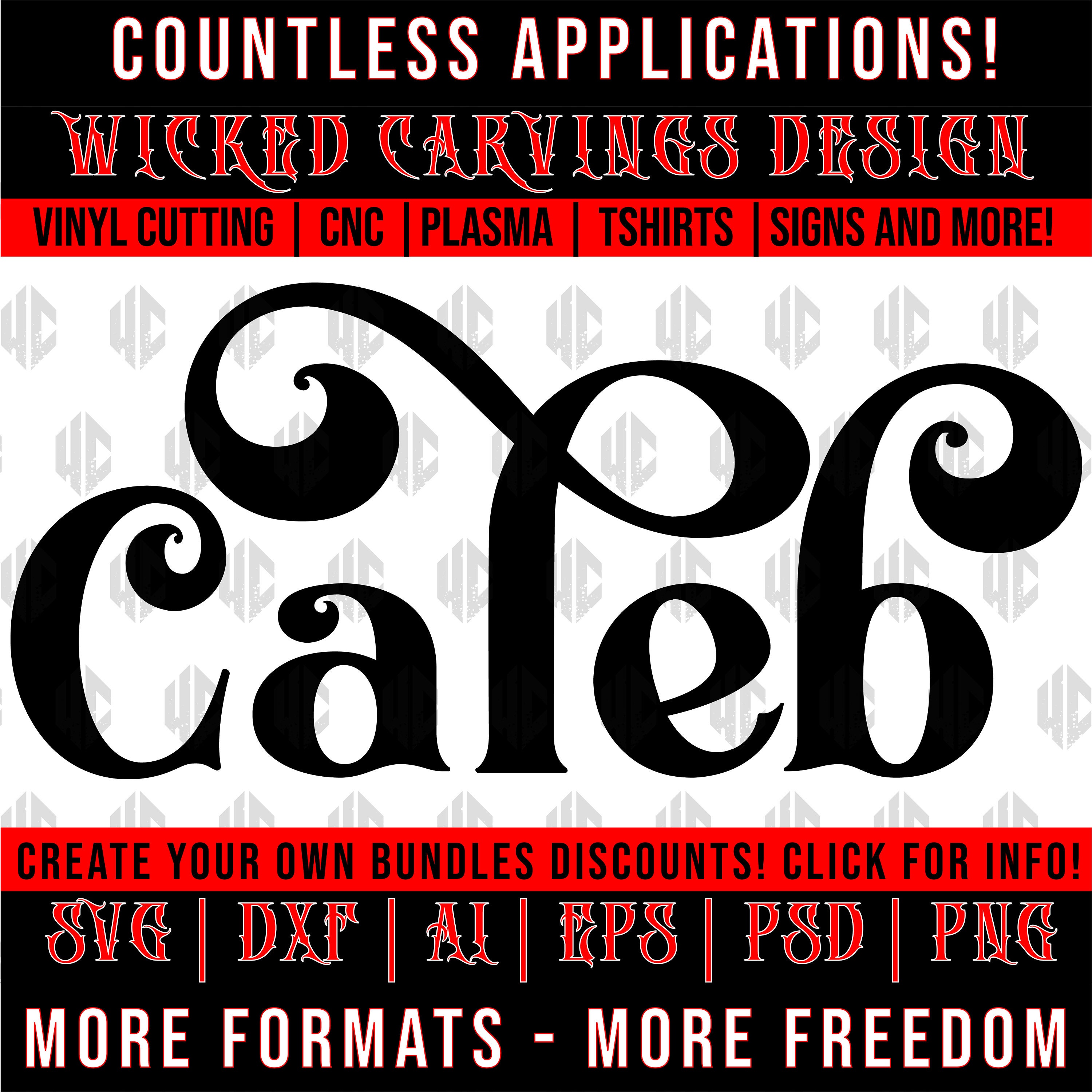 Caleb Boy Baby Infant Name SVG Dxf Vector Diy Image Cut File Vinyl ...