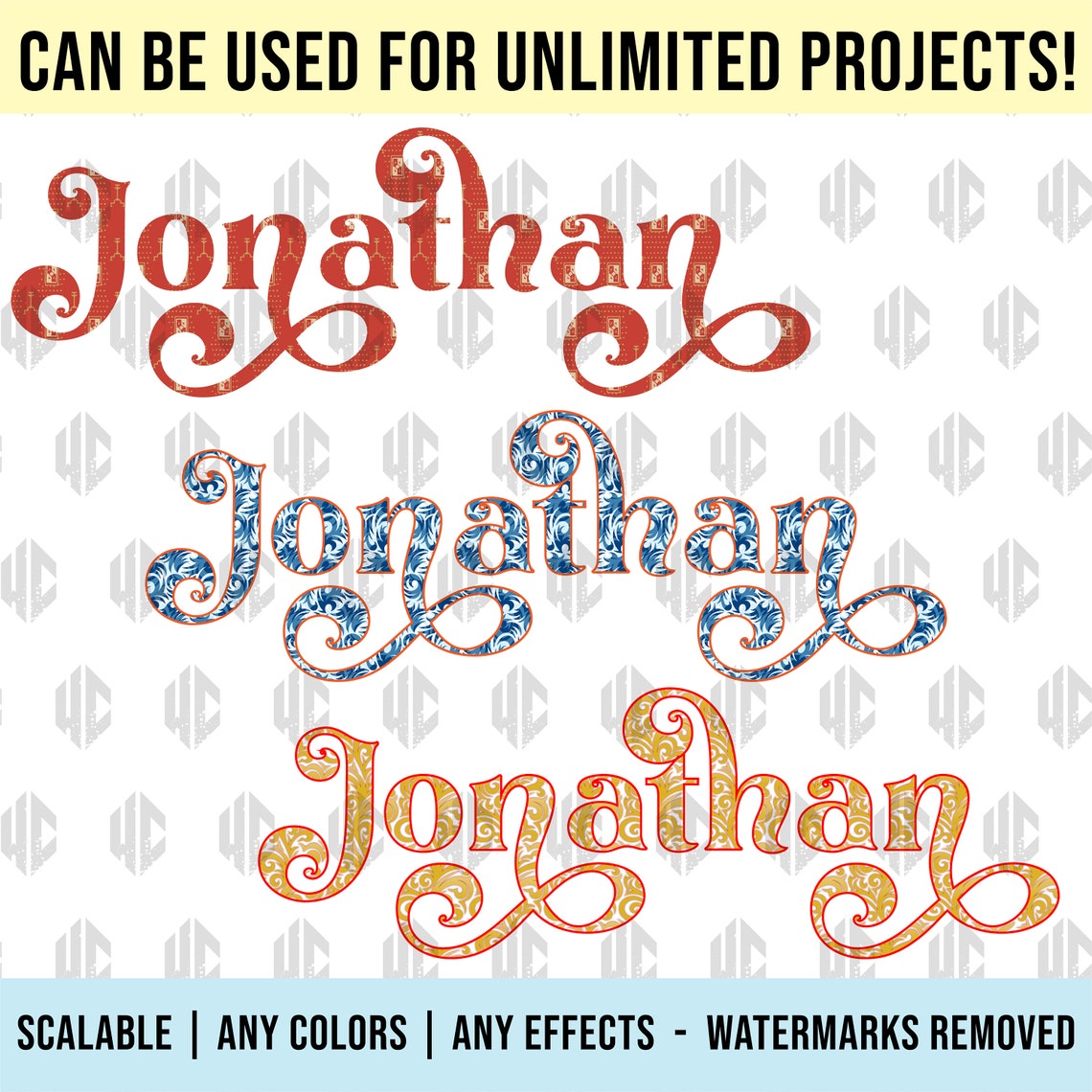 Jonathan Boy Baby Infant Name SVG Dxf Vector Diy Image Cut File Vinyl ...