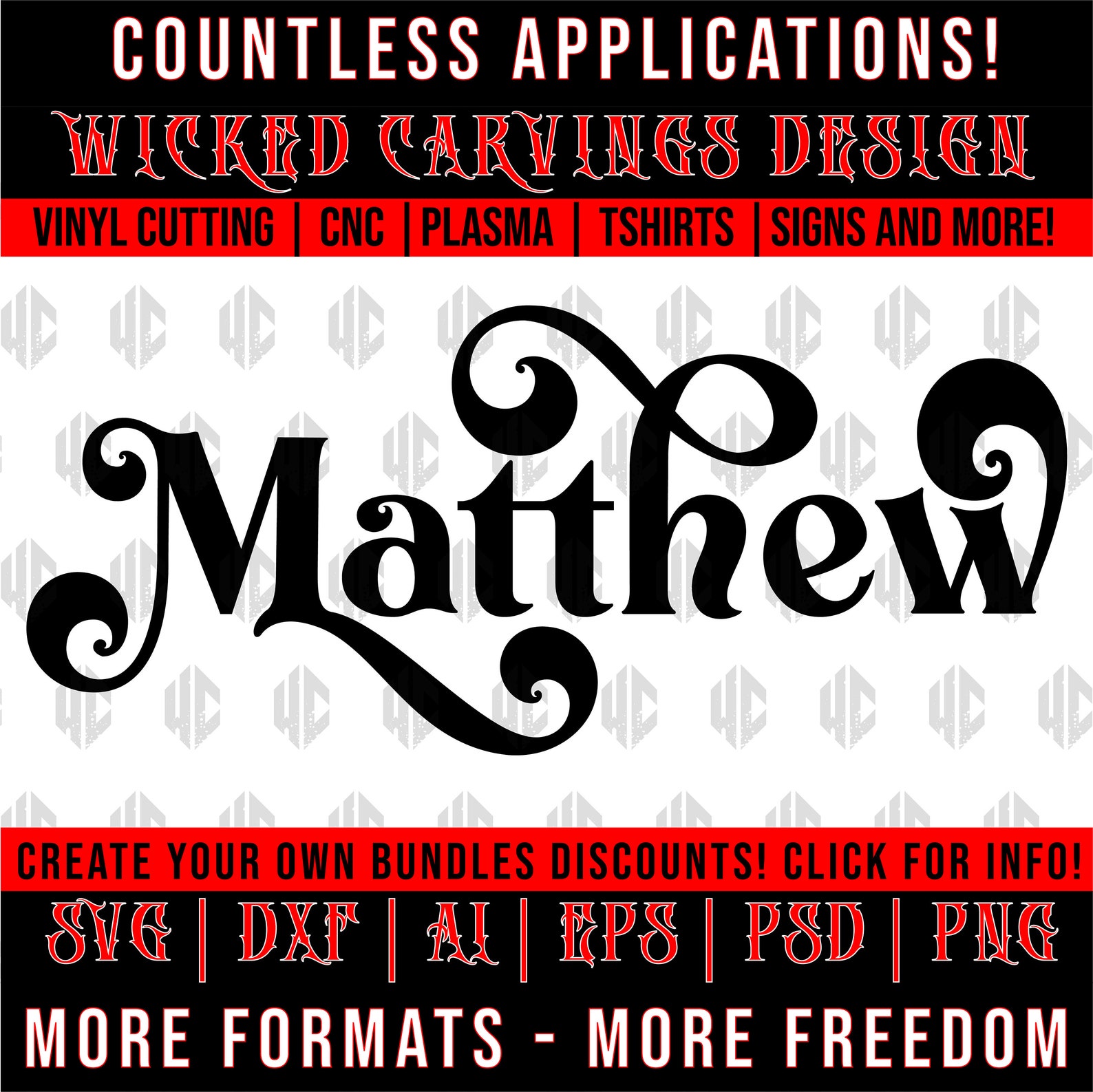 Matthew Boy Baby Infant Name SVG Dxf Vector Diy Image Cut File Vinyl ...