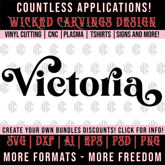 Victoria Name Designs