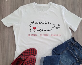 Puerto Rico Mi Patria Mi Tierra Mi Orgullo Svg - Etsy