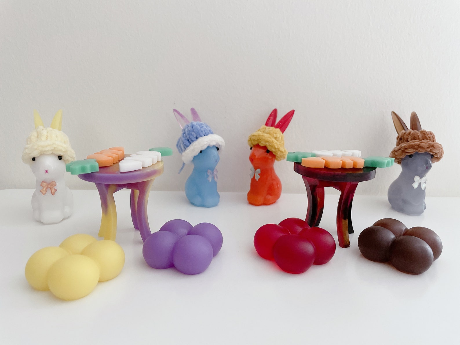 Tea Time Bunny High Tea Rabbit Resin Bunny Resin Rabbit - Etsy