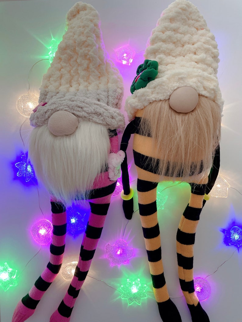 Christmas Gnome With Long Legs, Adorable Gnome, Christmas Decoration ...