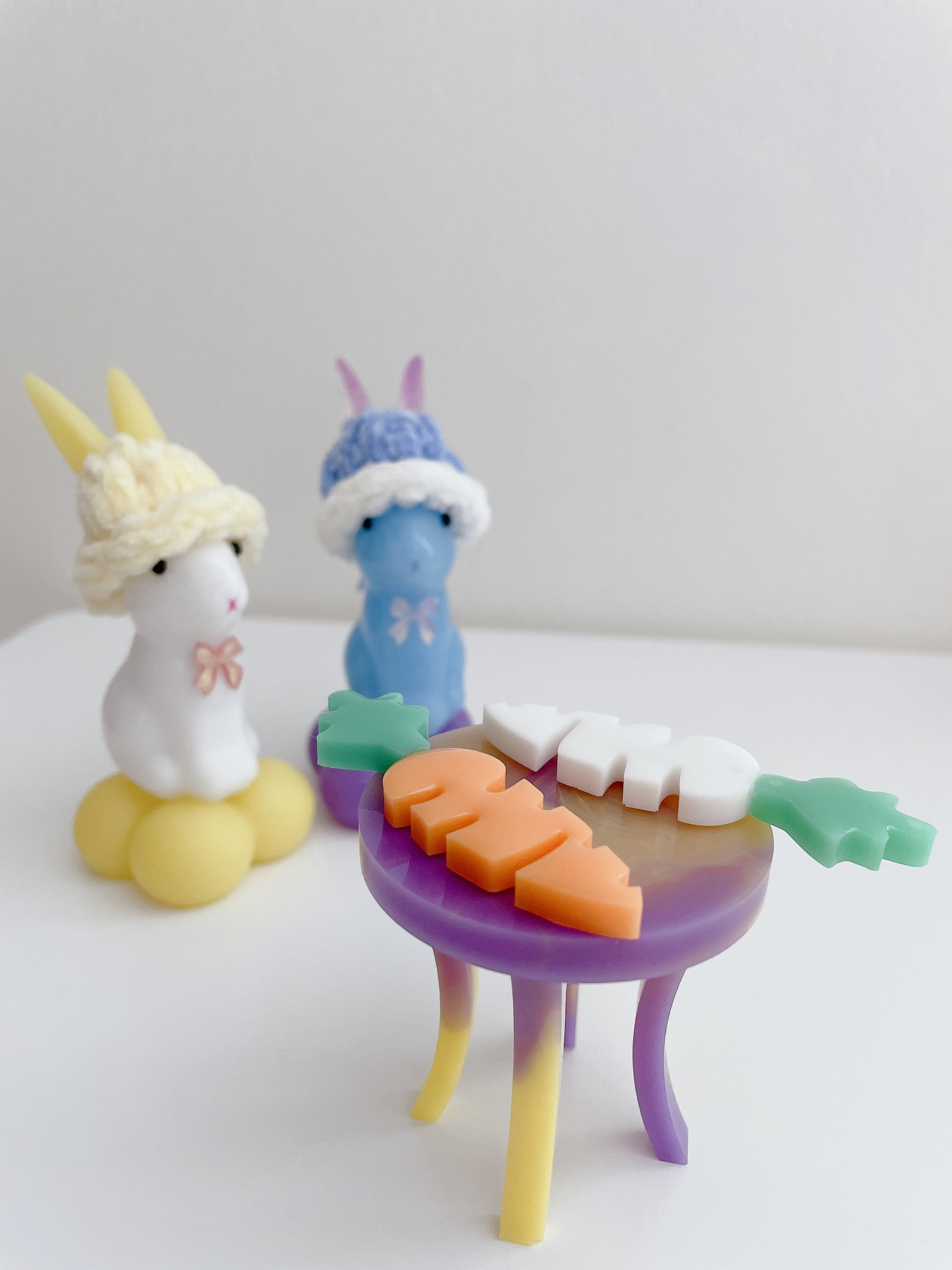 Tea Time Bunny High Tea Rabbit Resin Bunny Resin Rabbit - Etsy