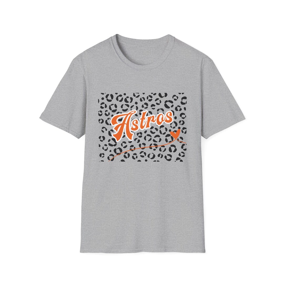 Houston Astros Leopard Print Shirt, Game Day Shirt, Sports Shirt ...