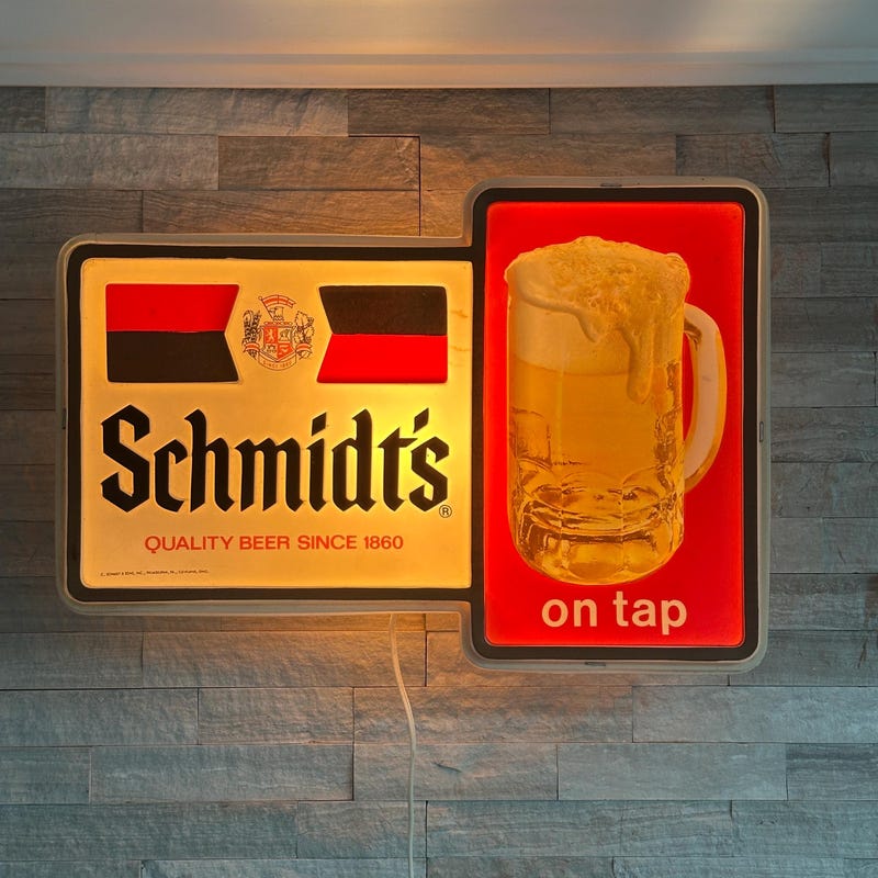 Vintage Beer Sign - Etsy