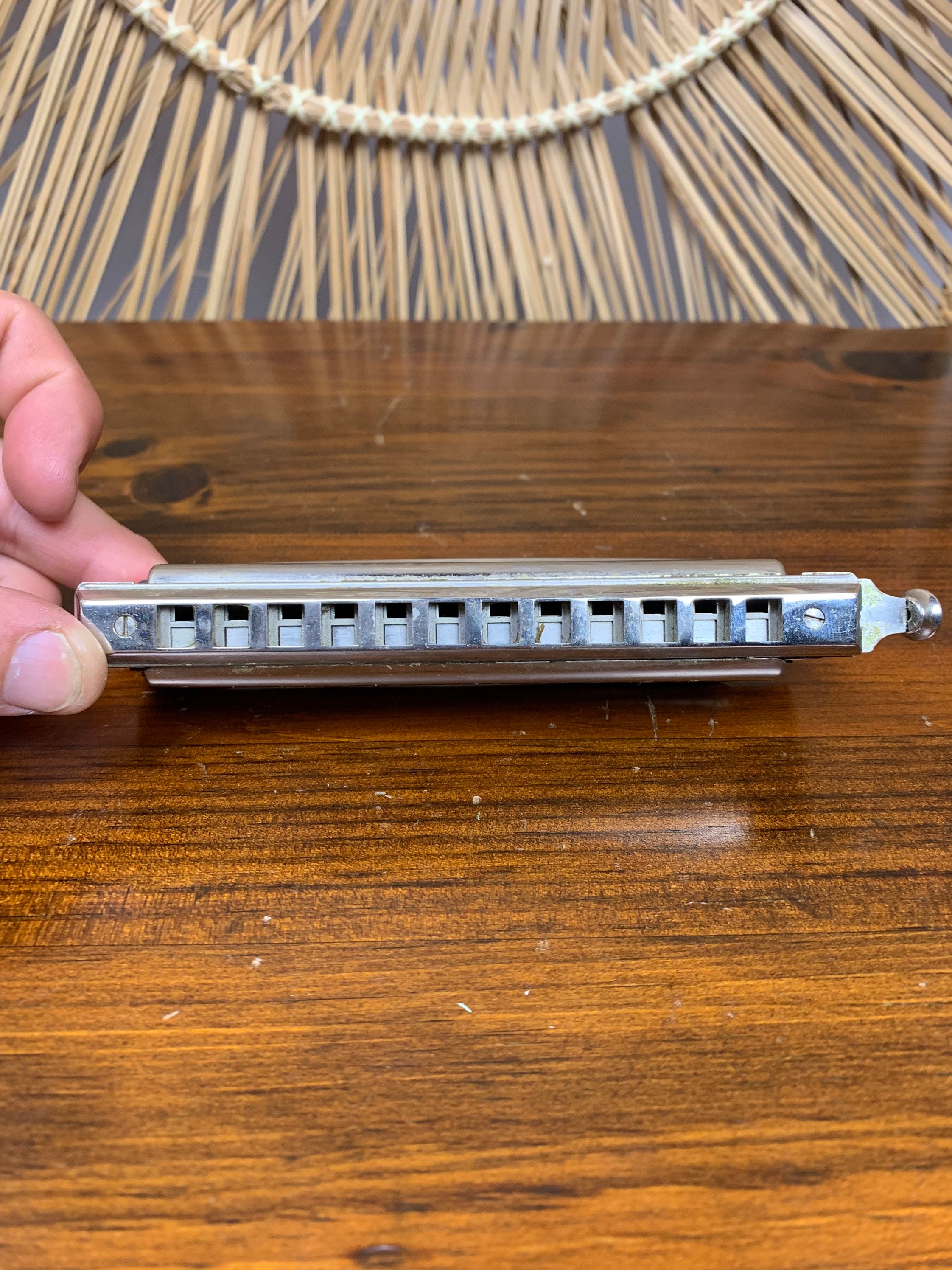 Antique Hohner the Super Chromonica-key of G-chromatic - Etsy