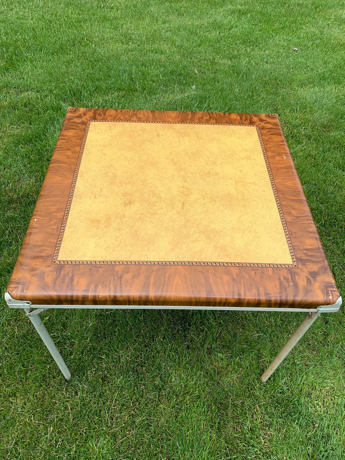 Vintage Folding Card Table-the Durham Line Table Number - Etsy