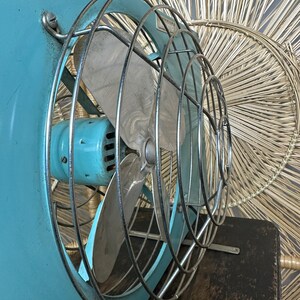 Vintage 50s Eskimo Window Fan Model 101002-mcgraw-edison Company Metal ...