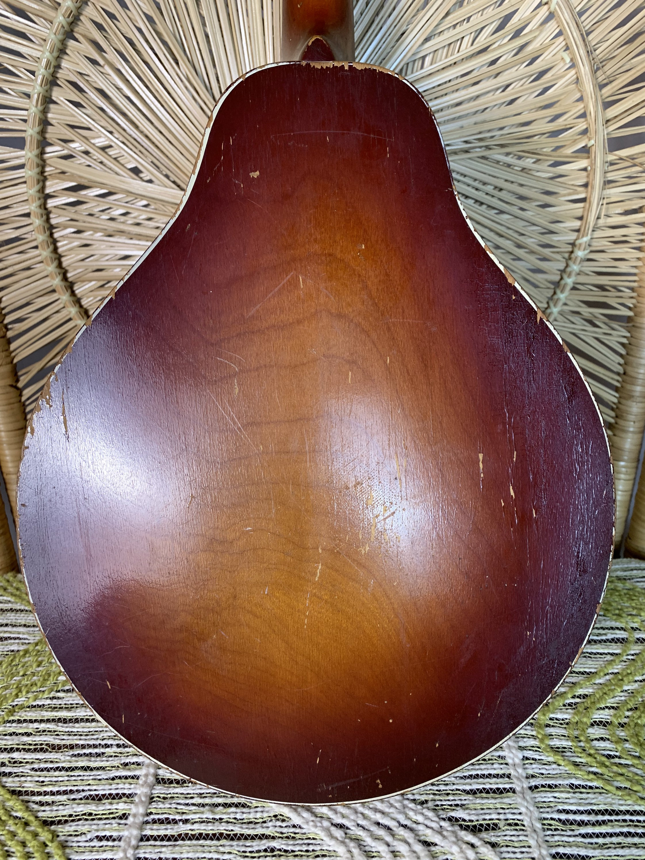 Vintage 1950s Silvertone Model A Sunburst Mandolin-silvertone - Etsy