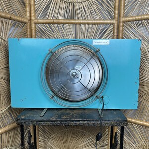 Vintage 50s Eskimo Window Fan Model 101002-mcgraw-edison Company Metal ...