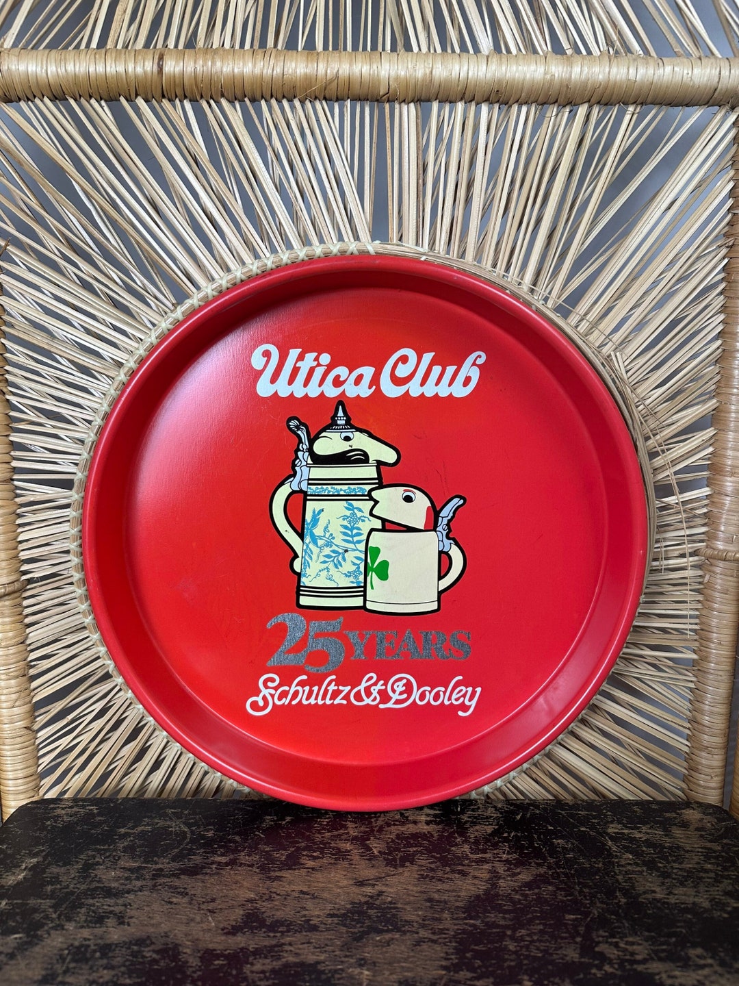 Vintage Schultz & Dooley Beer Tray-25 Years-schultz and - Etsy