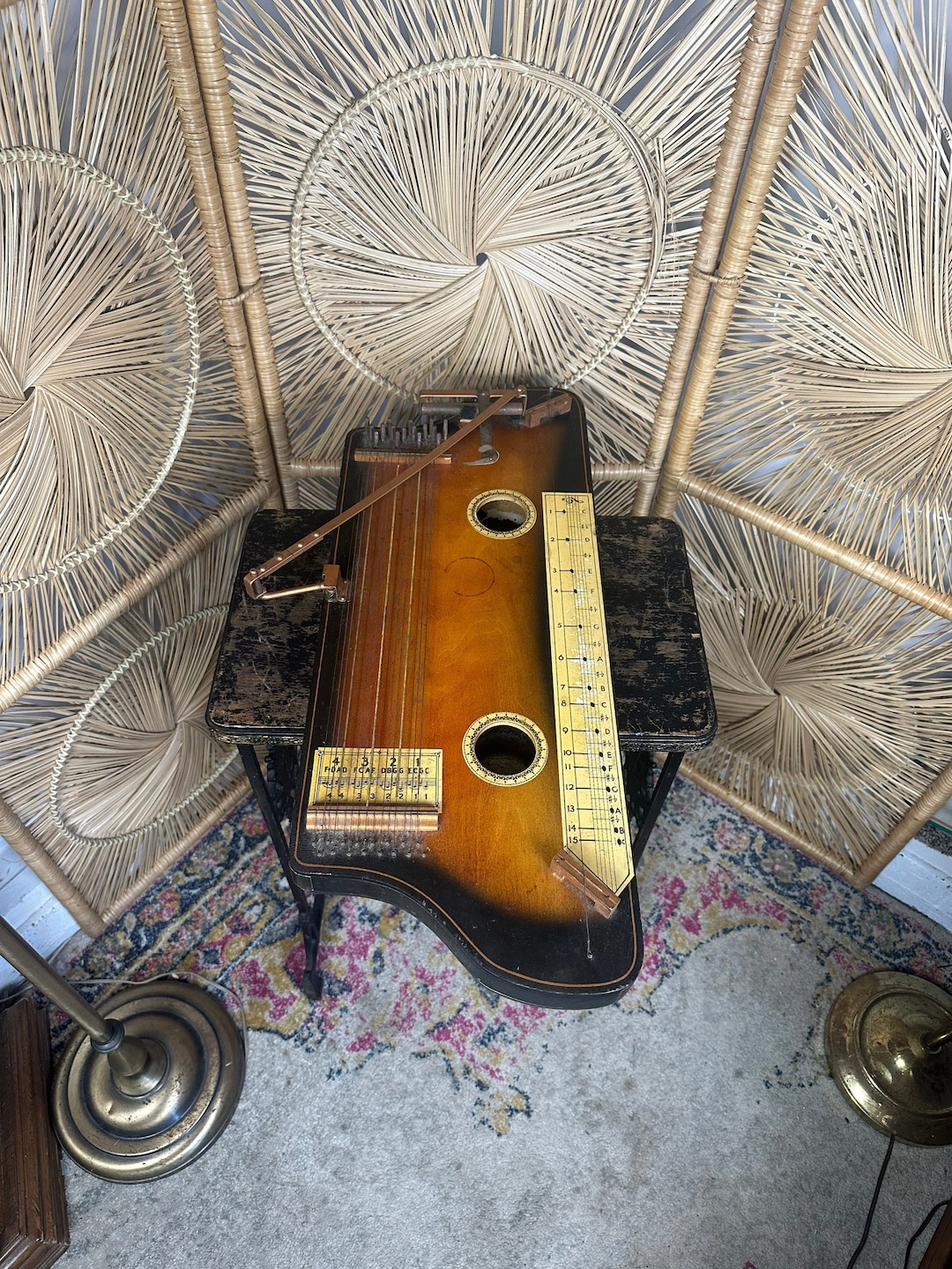 Vintage Instrument-1930s Hawaiian Slide Tremoloa-tobacco Burst-mid ...