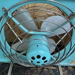 Vintage 50s Eskimo Window Fan Model 101002-mcgraw-edison Company Metal ...