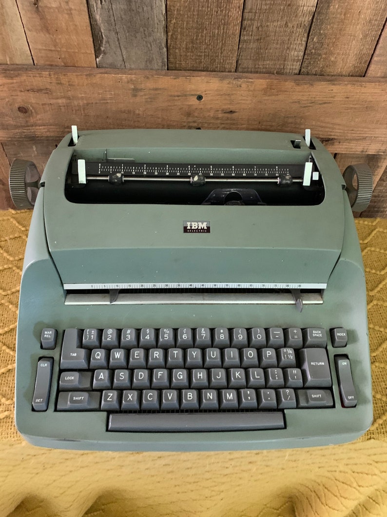 Vintage Early 1960s IBM Selectric Model 71 Typewriter-Antique | Etsy