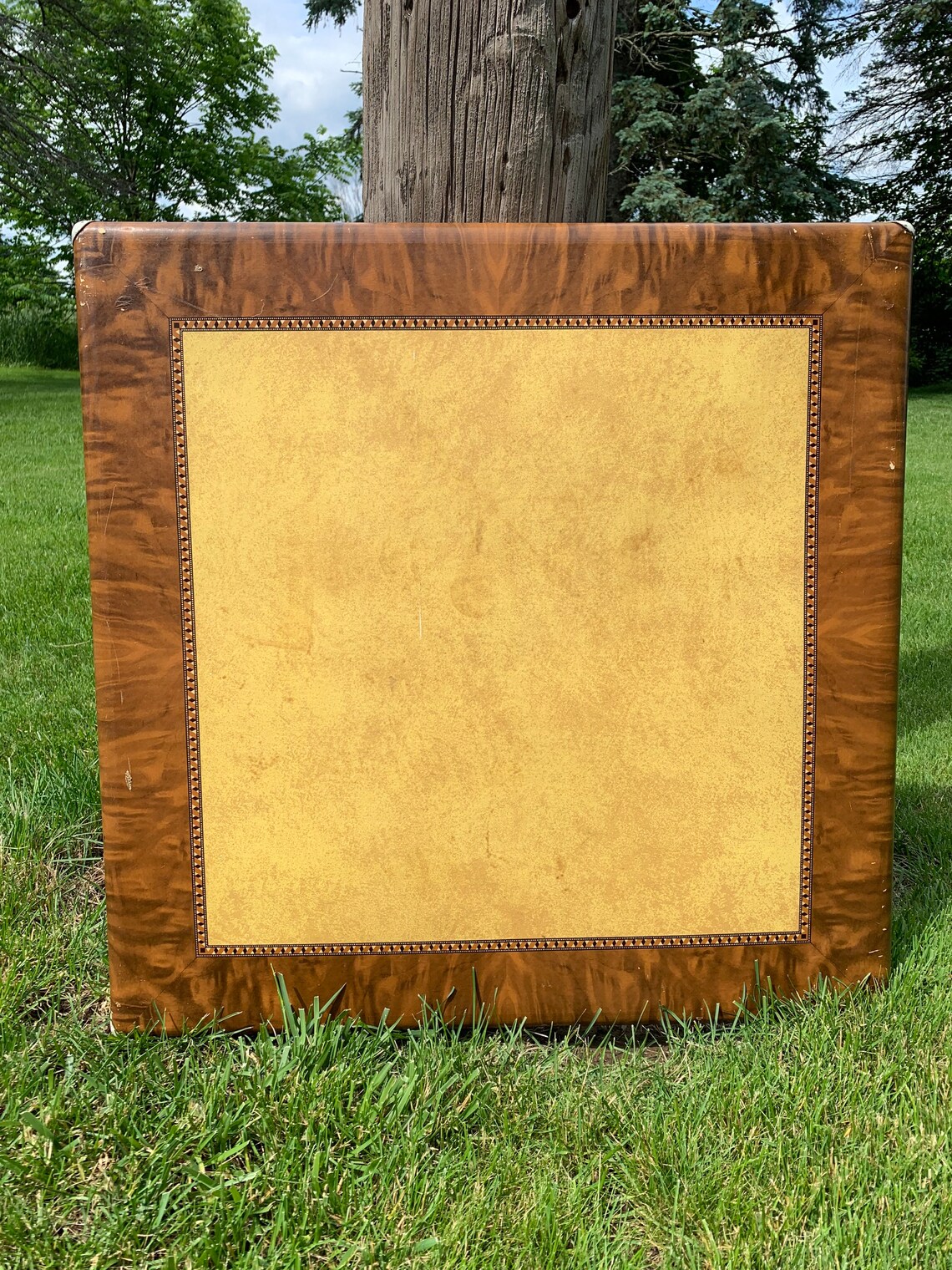 Vintage Folding Card Table-the Durham Line Table Number - Etsy