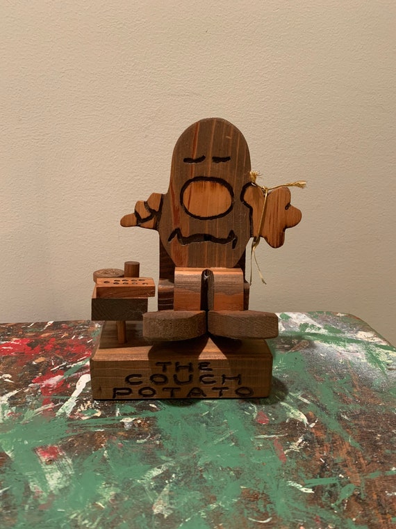 Vintage 1981 Don Mars Originals the Couch Potato-80s Hand Made | Etsy