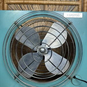 Vintage 50s Eskimo Window Fan Model 101002-mcgraw-edison Company Metal ...