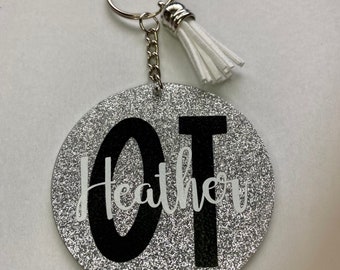 Therapy Keychain - Etsy