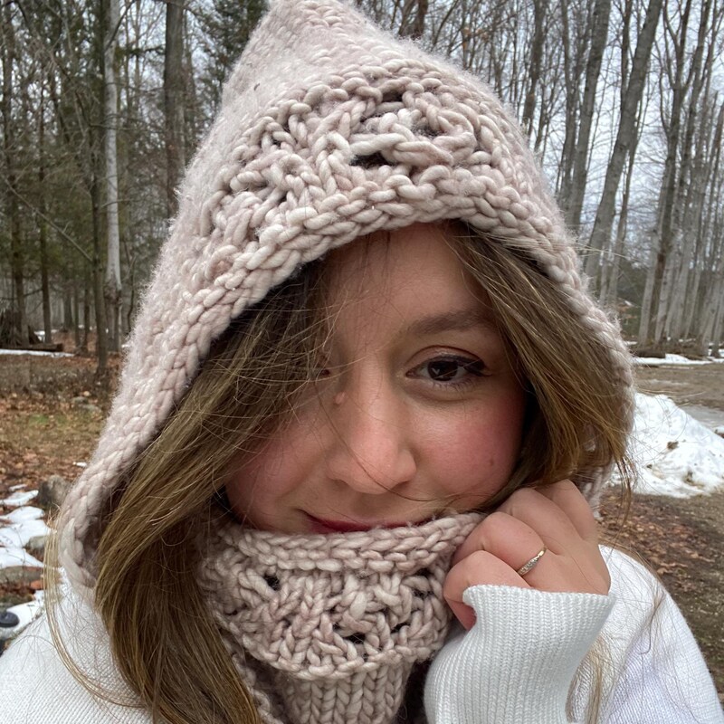 Knitted Hood Pattern - Etsy