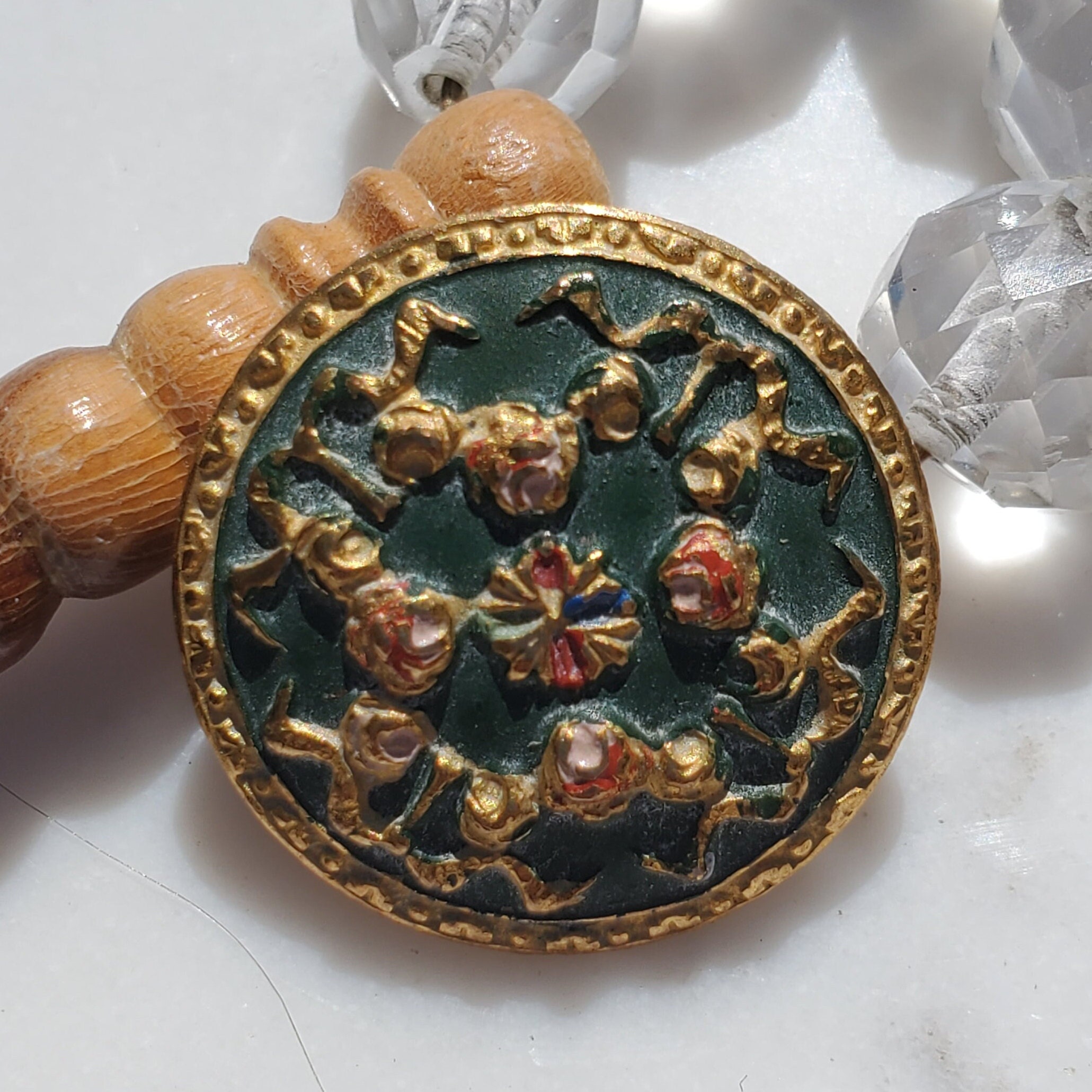 Antique Button Gold Vintage Edwardian Button Vintage Button Gilt Button ...