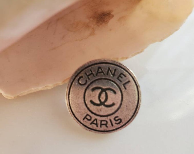 Vintage Chanel Button, Designer Button, Authentic Vintage, Replacement ...