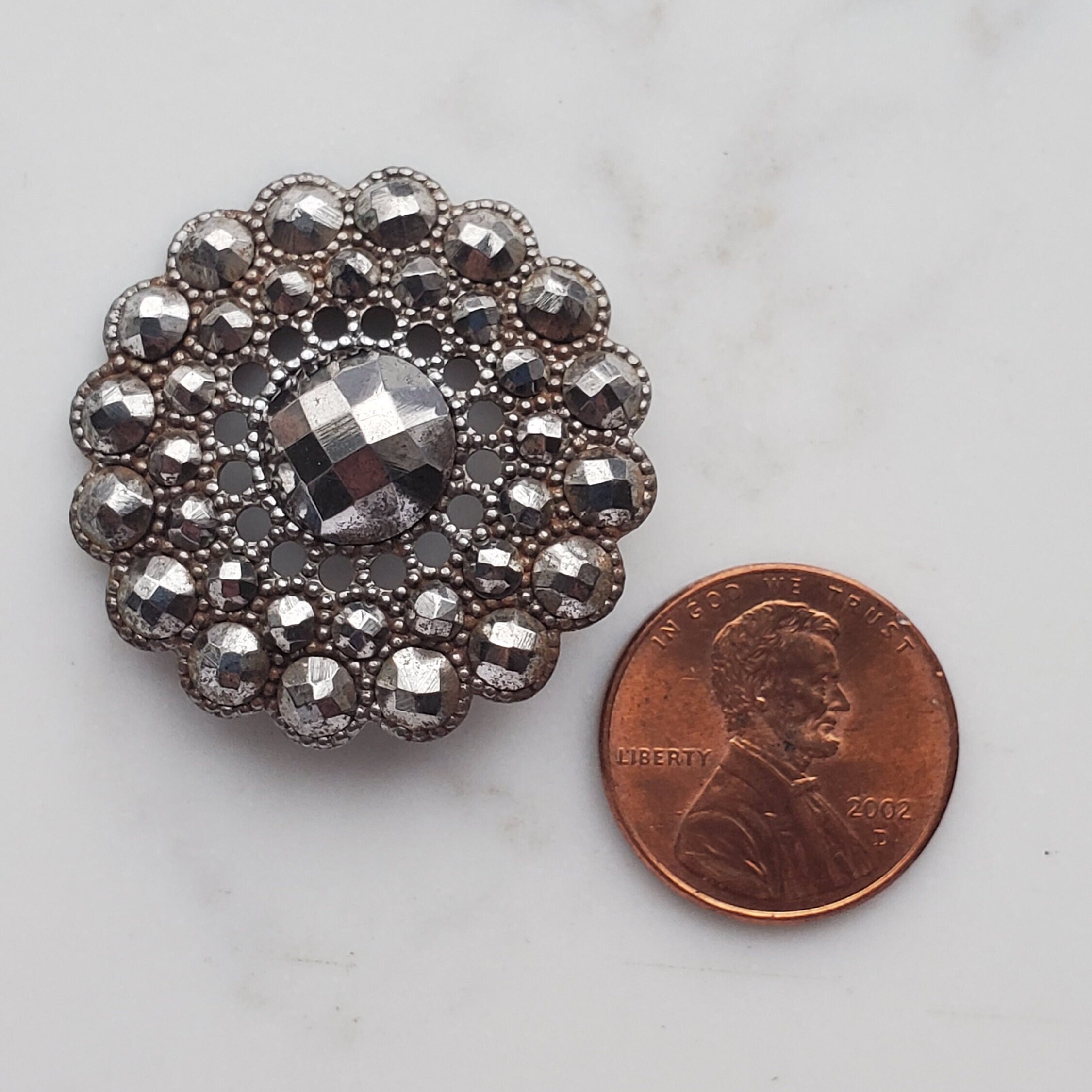 Cut Steel Buttons Vintage Victorian Buttons Antique Buttons Victorian ...