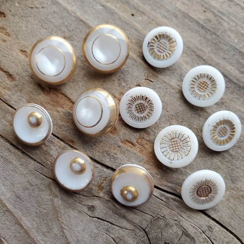Glass Sewing Buttons - Etsy