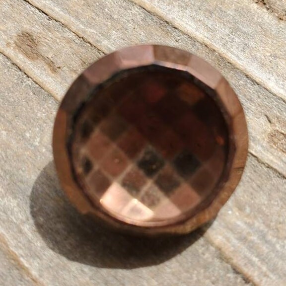 Antique Black Glass Buttons With Bronze Luster Victorian | Etsy